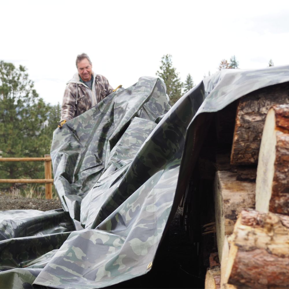 Arcturus Terrastealth™ Large Heavy Duty Tarp Camo Tarp: 20' X 30 ...